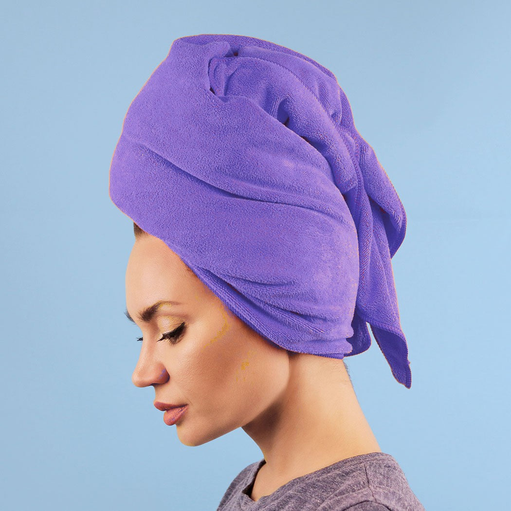 Microfiber Hair Towel – SLEEK'E HAIR