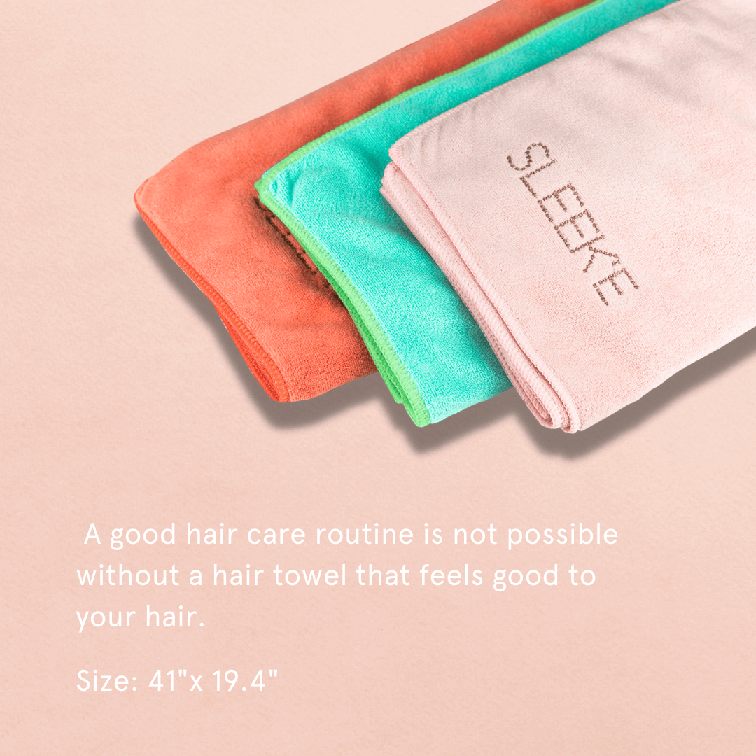 Microfiber Hair Towel – SLEEK'E HAIR