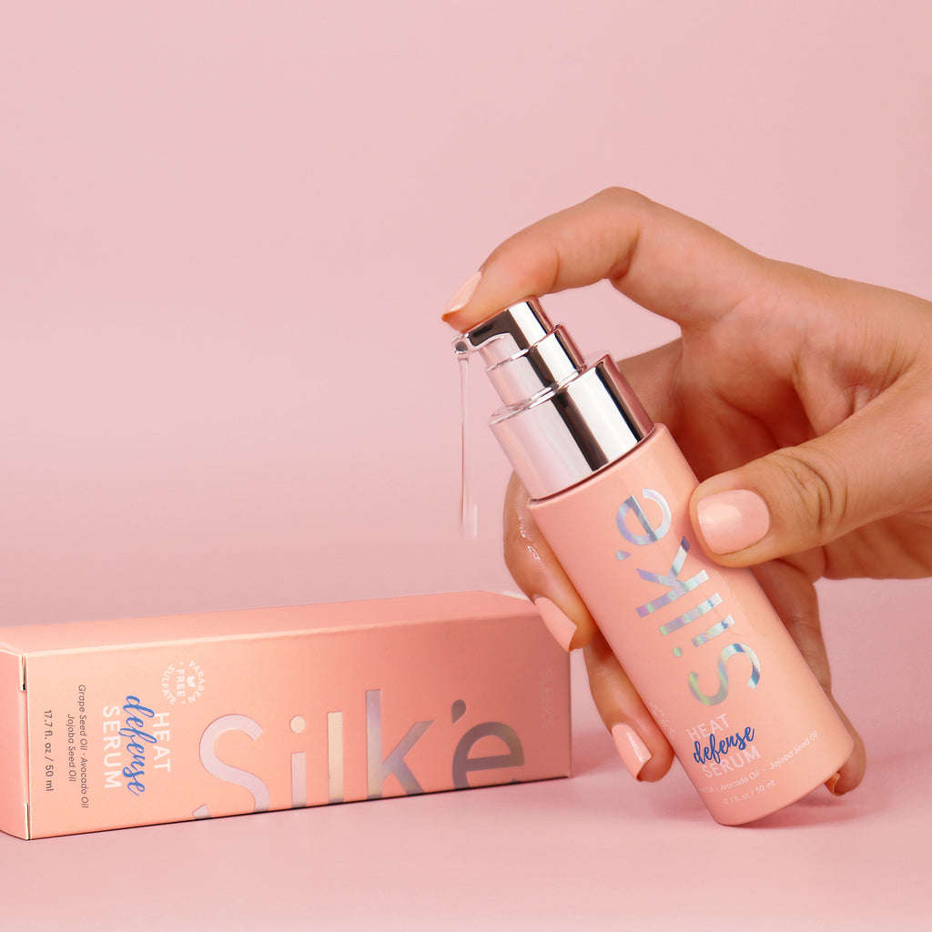 Silk'e Heat Defense Serum – SLEEK'E HAIR